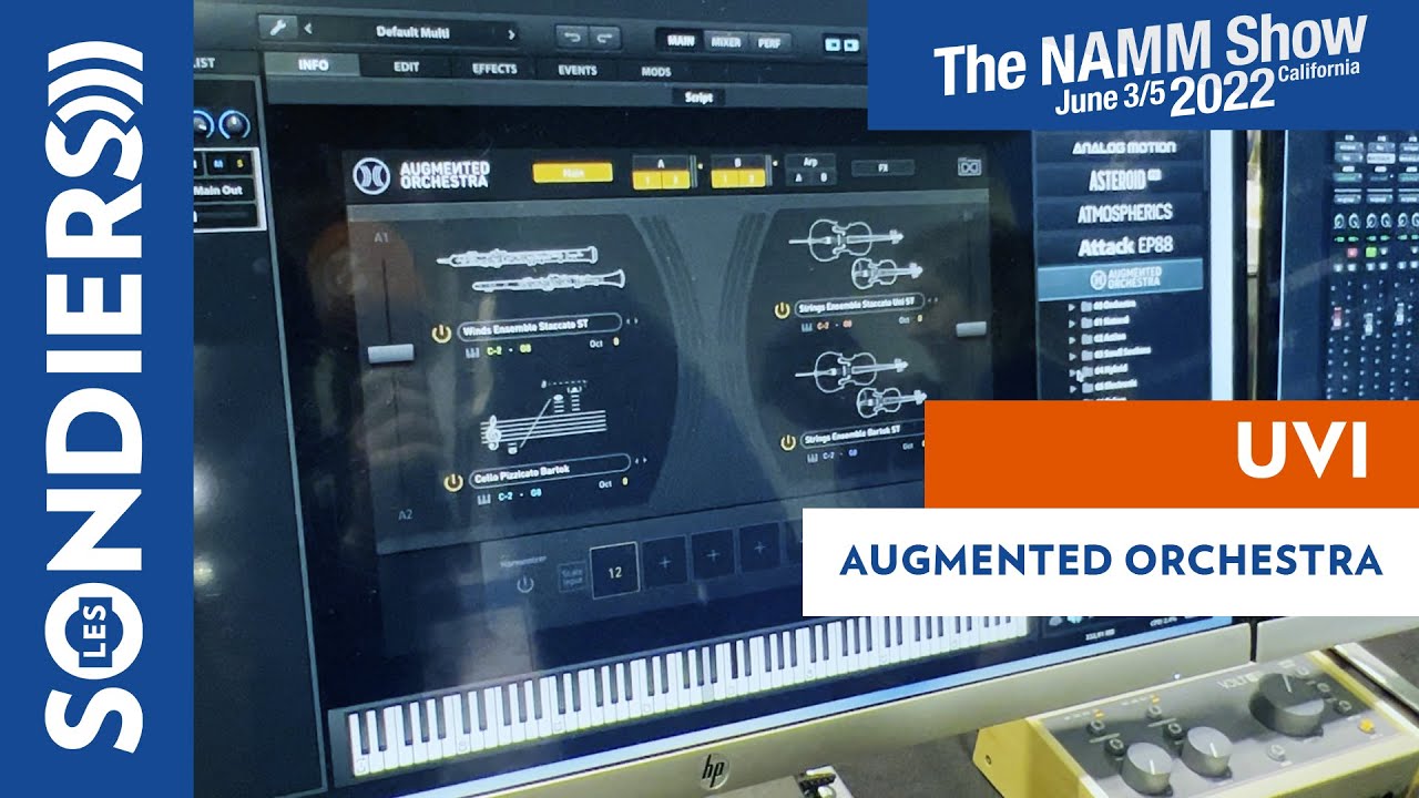 [NAMM 2022] UVI AUGMENTED ORCHESTRA : Orchestre aux sonorités electro ...