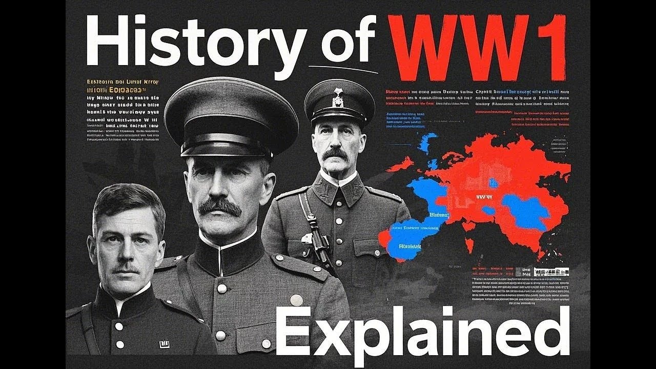 The History of World War 1 Explained | Learn English Through English ...