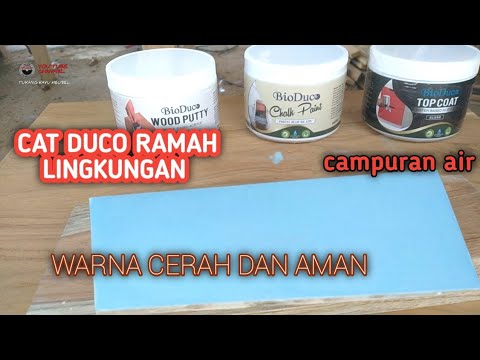 cat Duco ramah lingkungan||untuk cat mainan anak-anak - YouTube