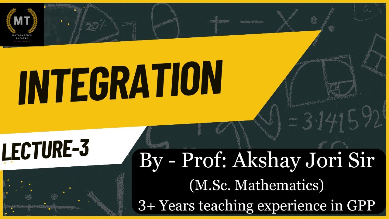 Integration Lect.-3 - YouTube