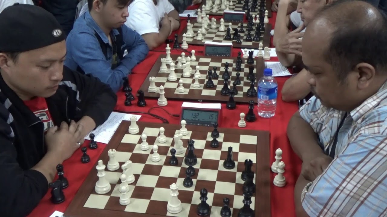 Don Don Israel Bausas-- IM Ronald Bancod Blitz chess Campomanes ...