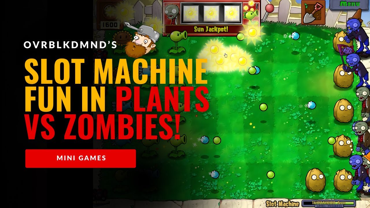 Slot Machine Fun in Plants vs. Zombies! 🎰🌻🧟‍♂️ - YouTube