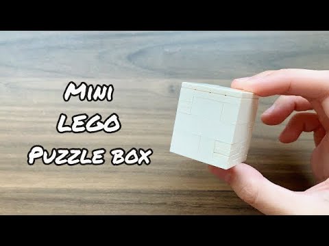 How to build a mini Lego puzzle box - YouTube