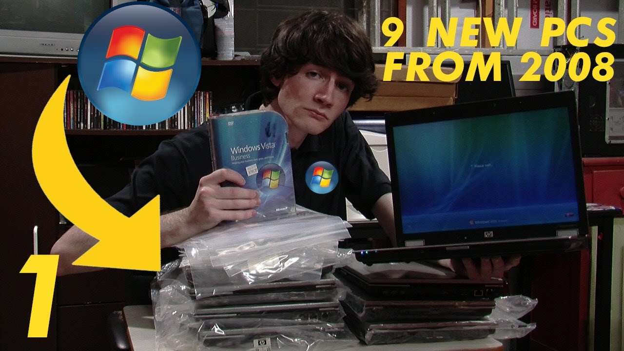 I Bought NINE New Old Stock HP 6930p Laptops from 2008 - What Have I ...
