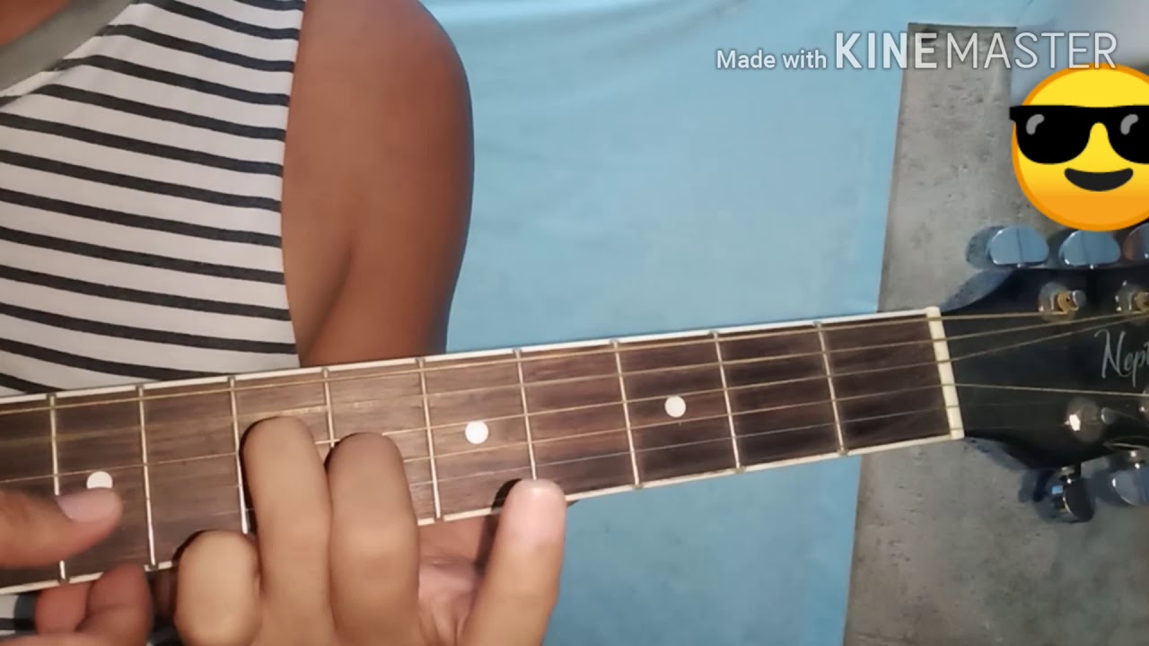 Sa aking puso by kaye cal|guitar tutorial - YouTube