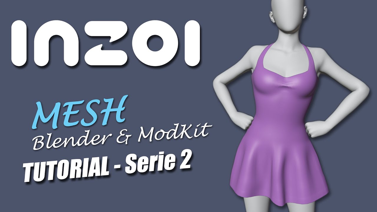 inZOI 🌺 - Tutorial Serie 2 - Mesh im Blender erstellen - Teil 1 - YouTube