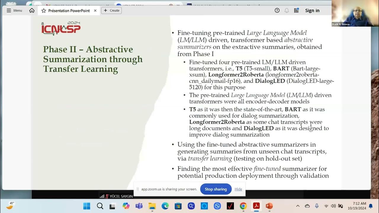 ICNLSP 2024: Large-scale Summarization of Chat Transcripts in the Absence of Annotated Summaries ...