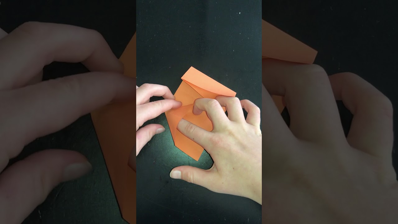 how-to-make-an-origami-fox-puppet-easy-youtube