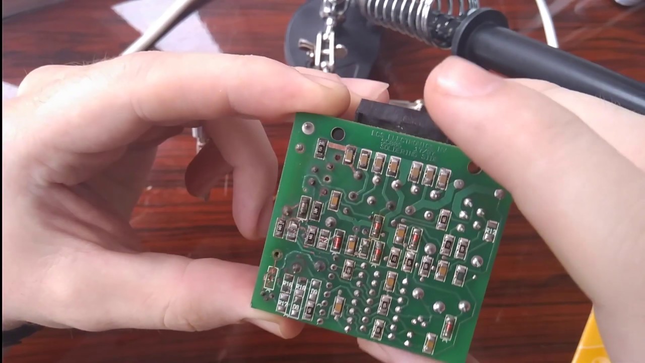 Ремонт C2-Модуля 5C006 ECS Electronics - YouTube