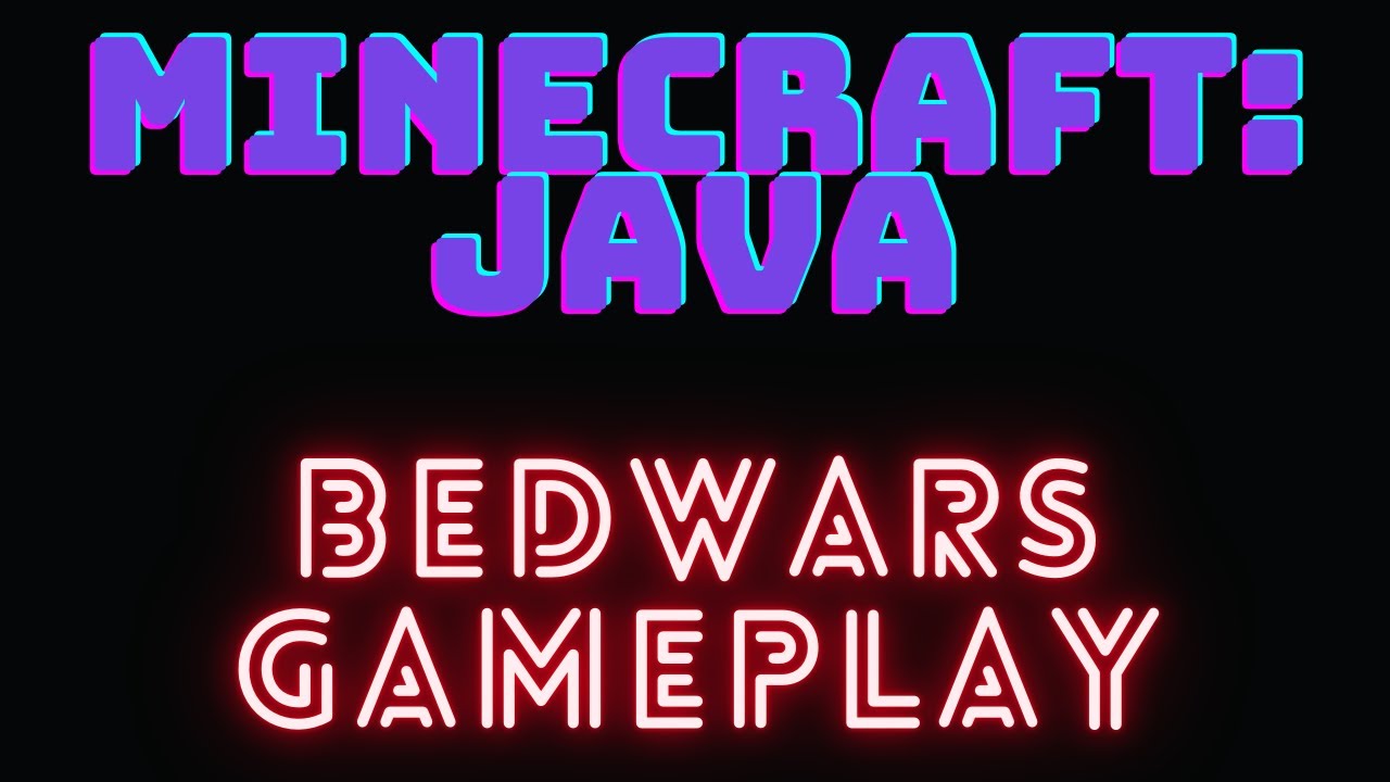 Minecraft Java: Bedwars Gameplay - YouTube