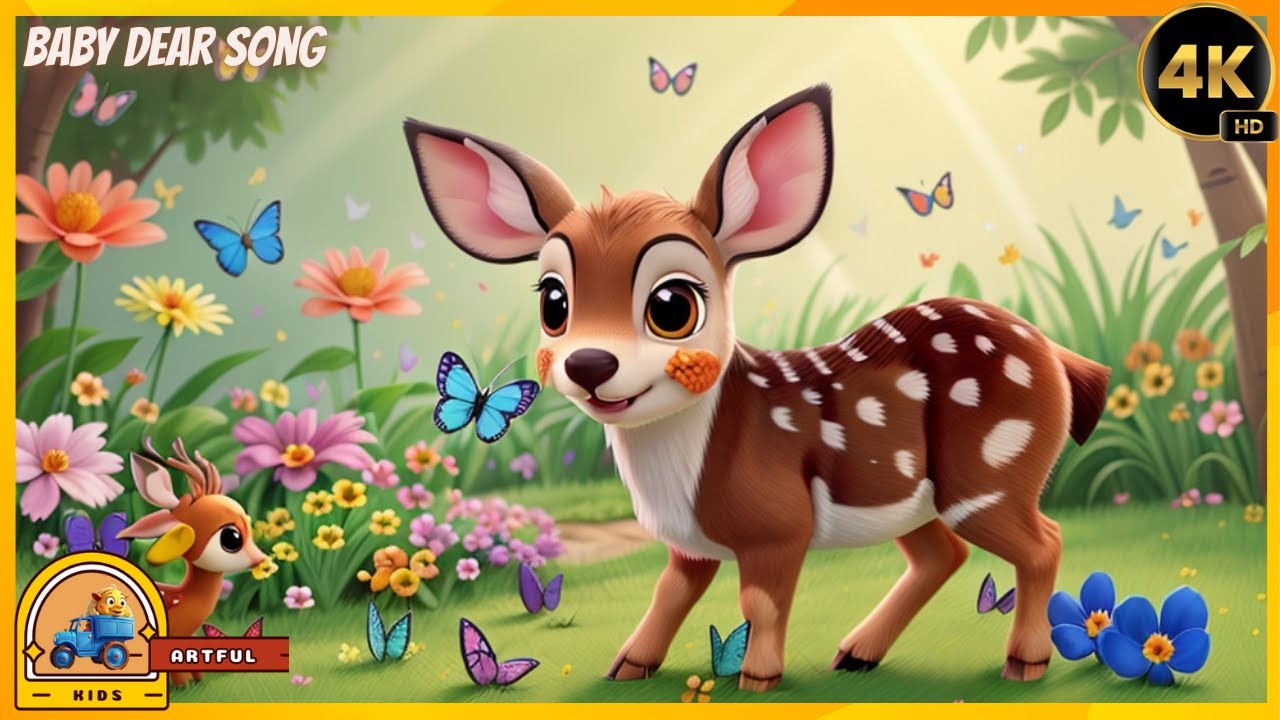 🦌🎶 "Baby Deer Song: Bringing Joy to the Forest 🌳🌼" 🎶🦌 - YouTube