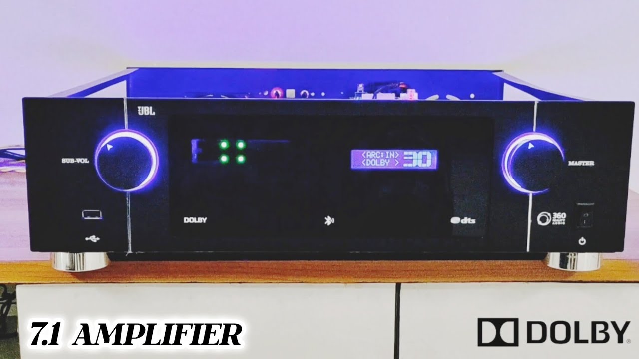 7.1 DOLBY & DTS DOUBLE TRANSFORMER DIGITAL AMPLIFIER FOR HOME USE ...