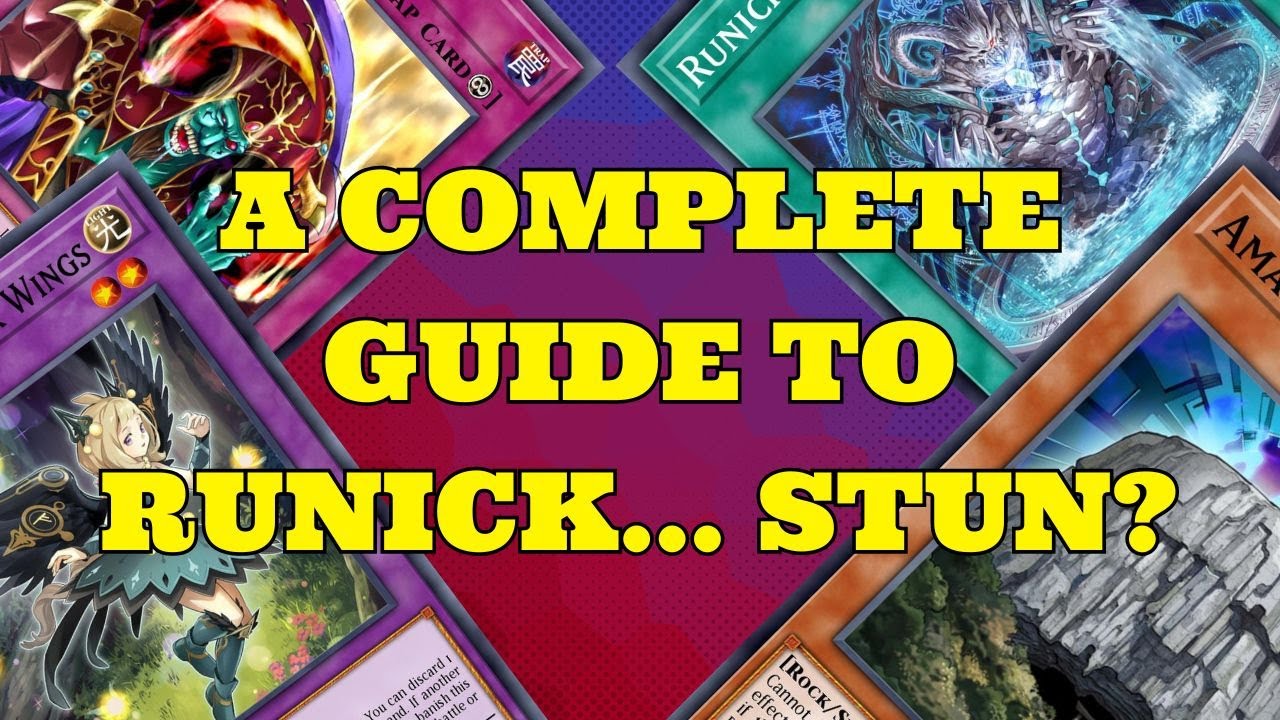 A COMPLETE GUIDE TO RUNICK STUN | FT. RICHARD CARTER - YouTube