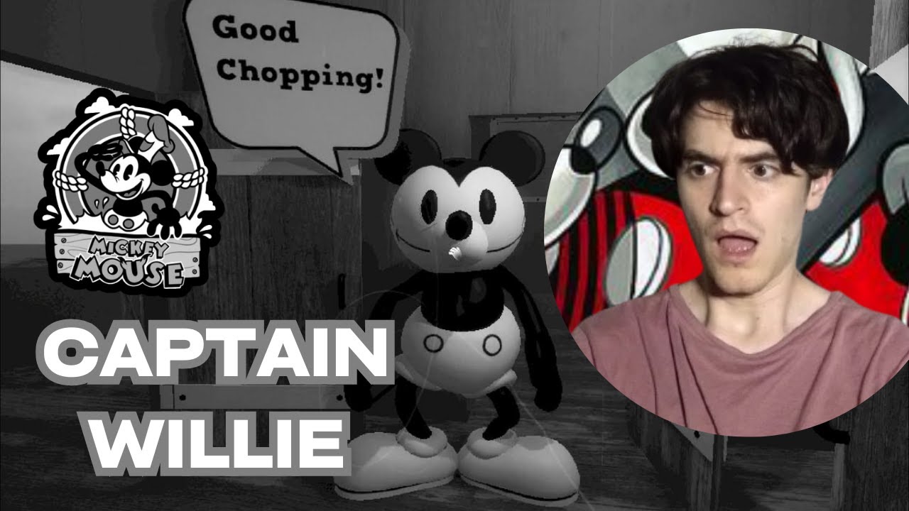 Captain Willie: La Aterradora Aventura de Mickey Mouse en Alta Mar ...