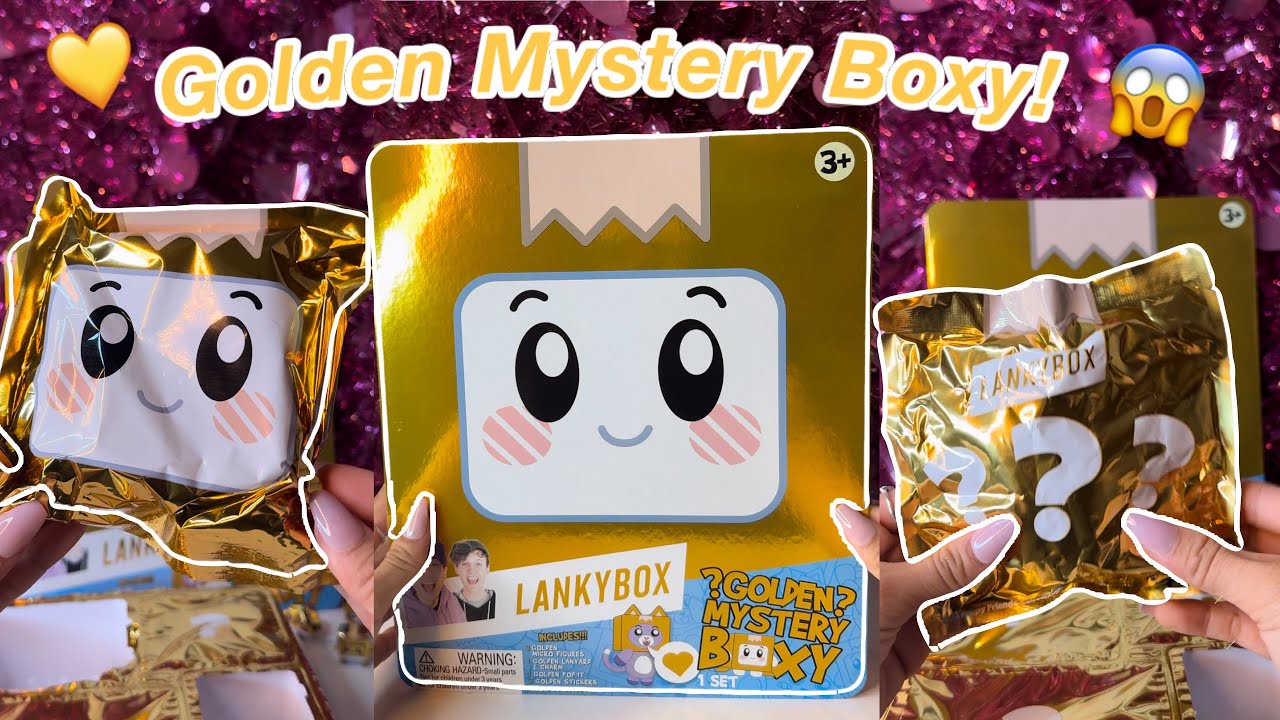 ASMR OPENING A GIANT LANKYBOX *GOLDEN EXCLUSIVE* EDITION 😱💛 (JACKPOT!!😳 ...