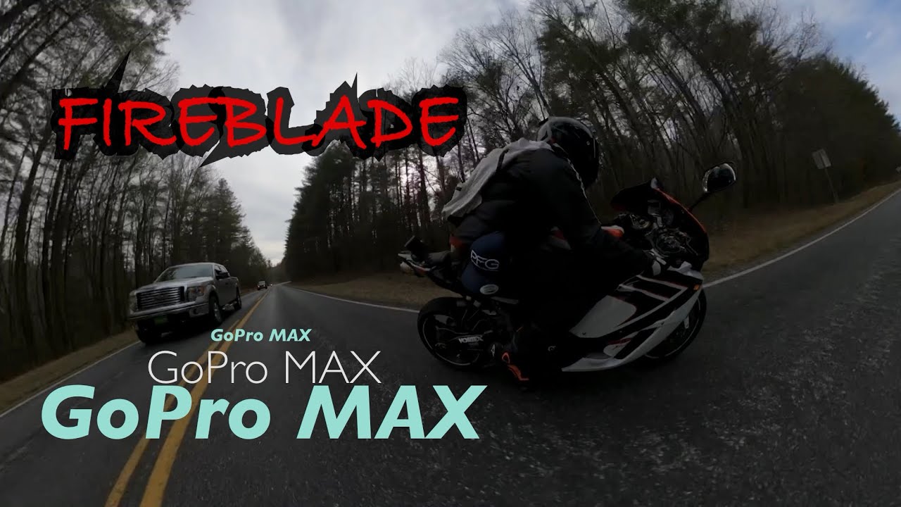 GoPro MAX 360 - CBR 1000RR - YouTube