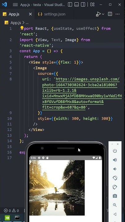 Cara Membuat Gambar Bulat di React Native - YouTube