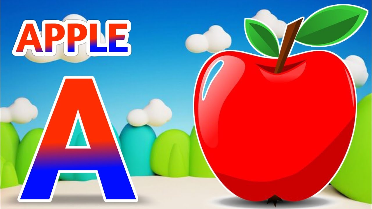 A for Apple | ABCD Cartoon | ABCD Kids | #a_for_apple #abcd #kids # ...