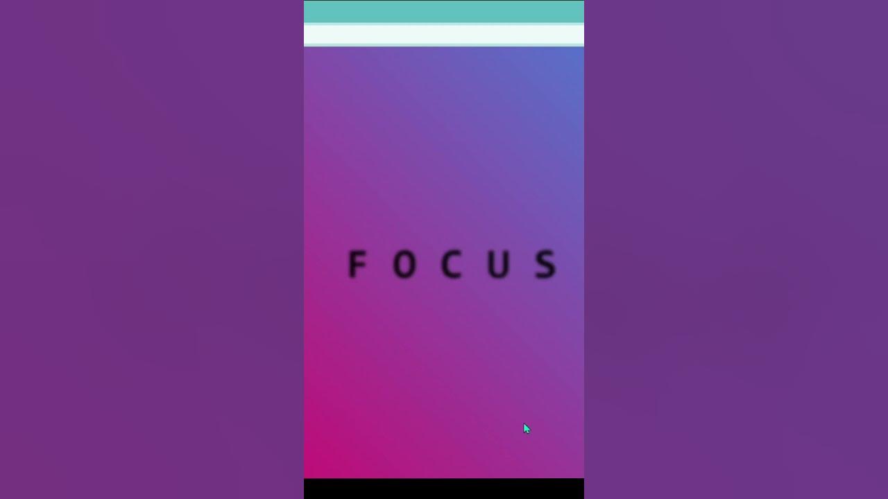 Text hover blur animation #shorts - YouTube