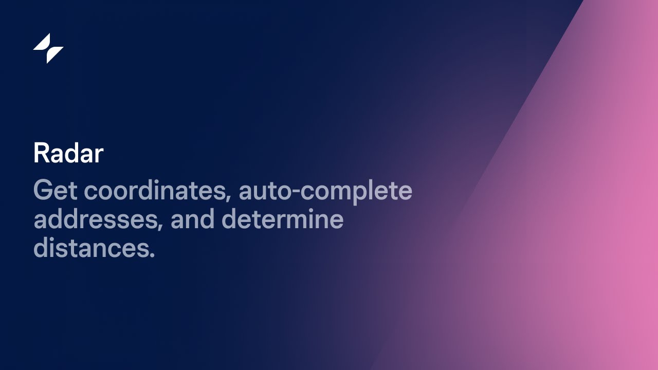 Glide + Radar Integration: Build Apps with Geo Tracking, Distance ...