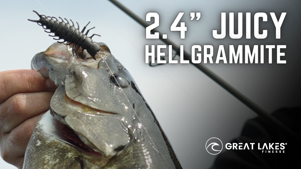 2.4" JUICY HELLGRAMMITE by Great Lakes Finesse - New for 2024 - YouTube