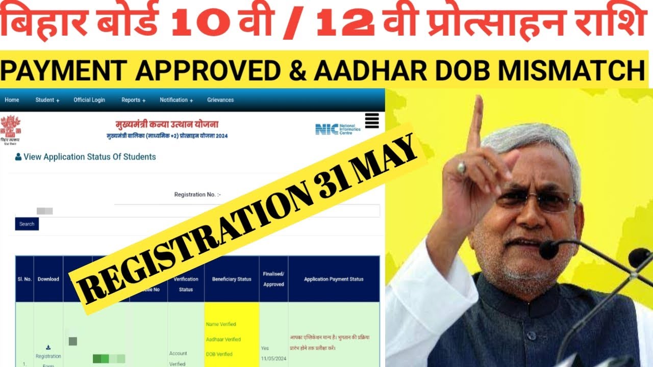 Bihar Board Scholarship portal || Medhasoft Registration || Apply ...