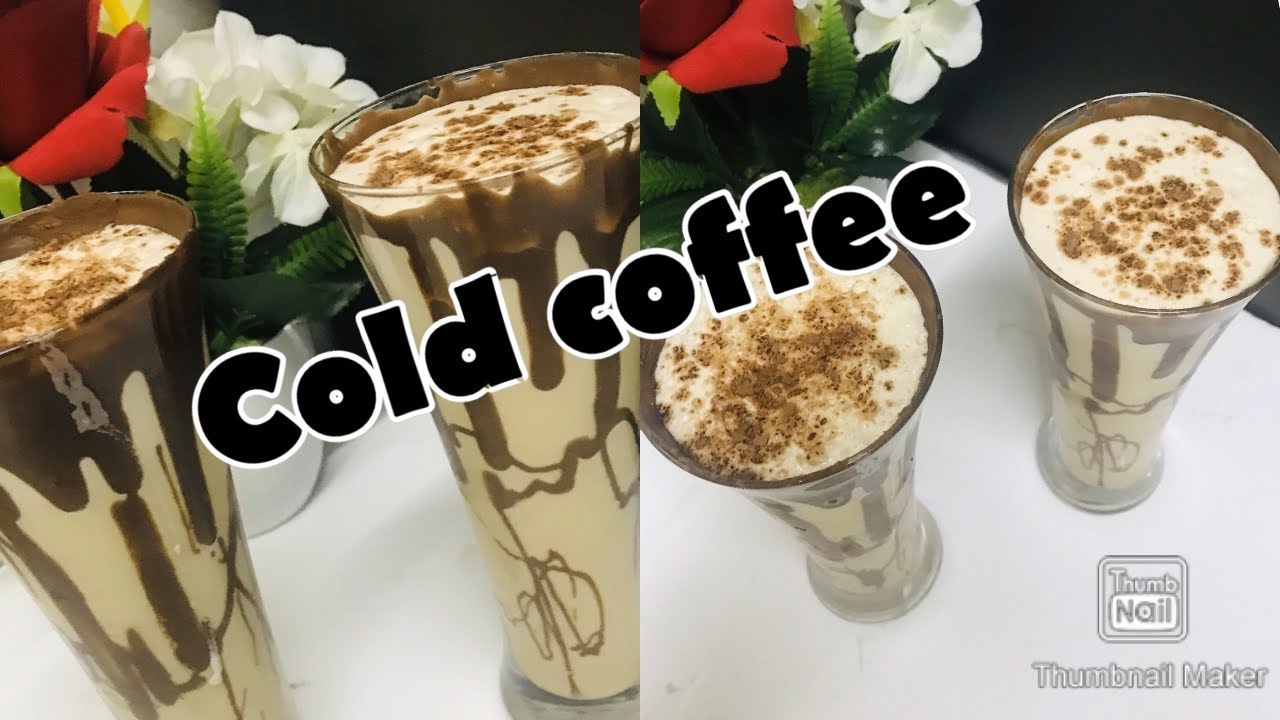 Ice coffee||how to make cold coffee|| Haju’s kitchen - YouTube