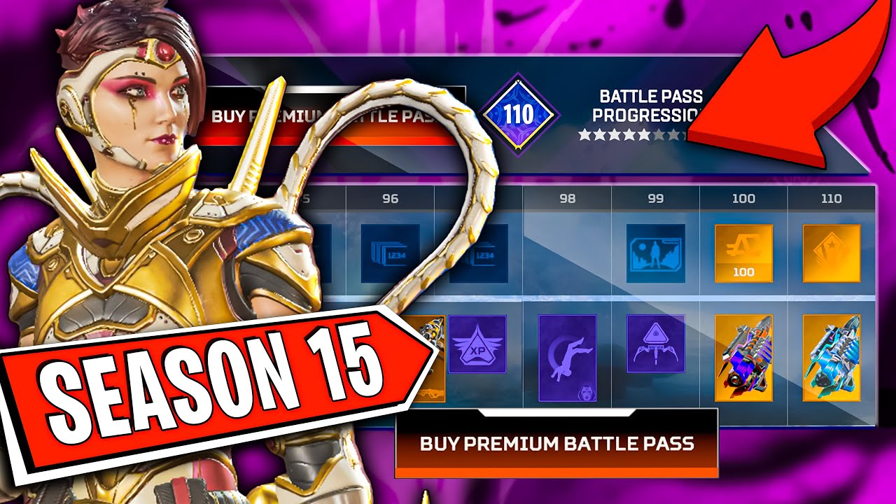 Spending $$$ on the MAX BATTLE PASS in Season 15 | Full Showcase ...