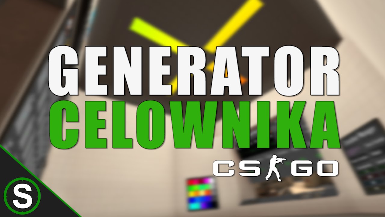 CS:GO Generator Celownika - Jak zrobić celownik - YouTube