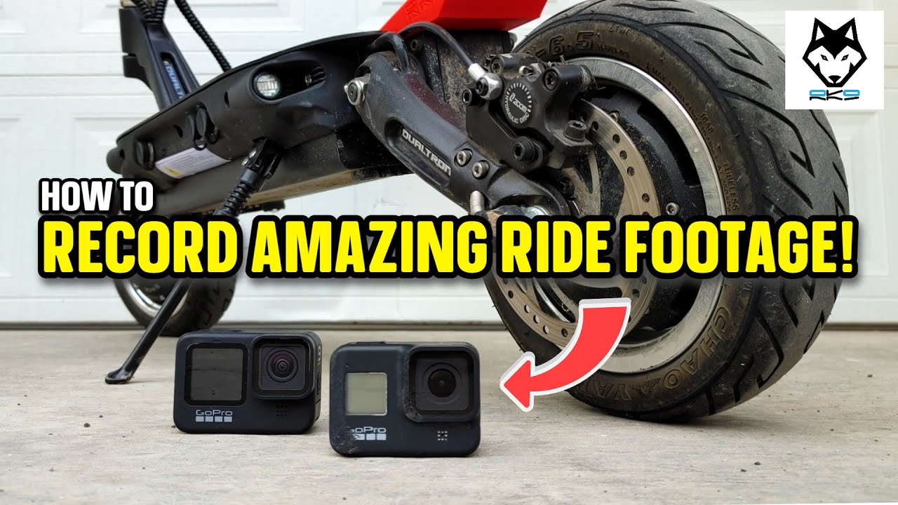 Complete GoPro Guide for Electric Scooter Riders: Best Settings ...