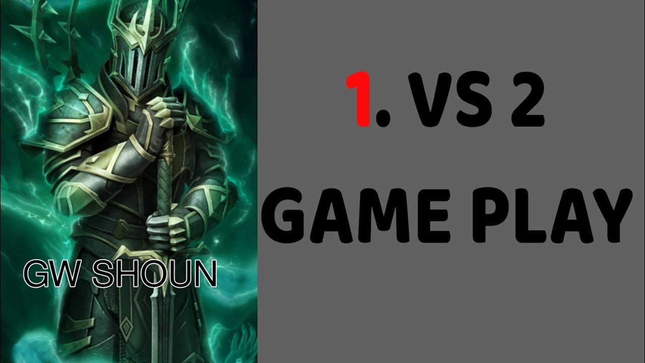 1. VS. 2. GAME PLAY - YouTube