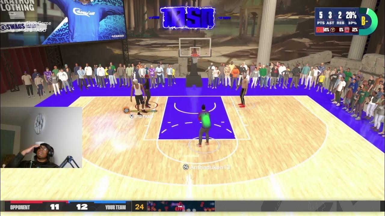 NBA 2K24 LIVE! STREAKING ON GLITCHED ISO GUARD! PLAYING WITH SUBS! BEST JUMPSHOT + BEST BUILD ...