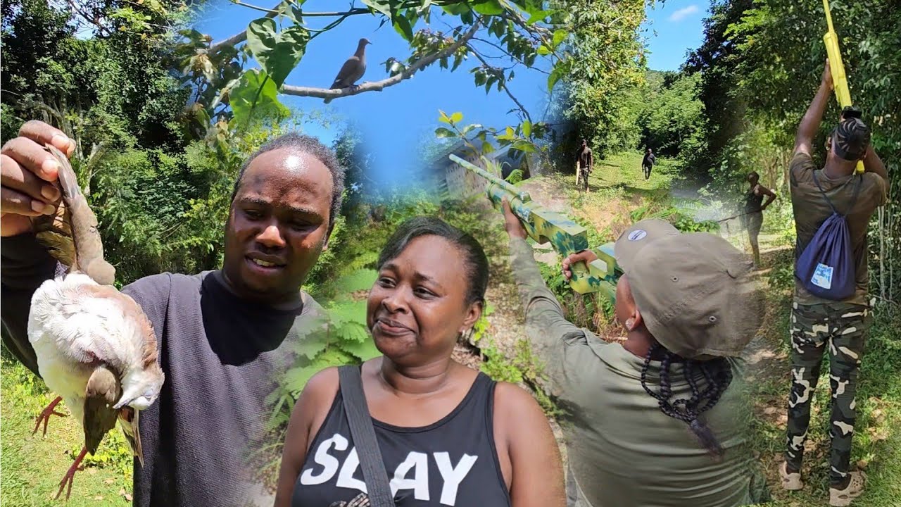 We Went Bird Hunting With Mikki's Mom || Hunt Ñ Cook Adventure - YouTube