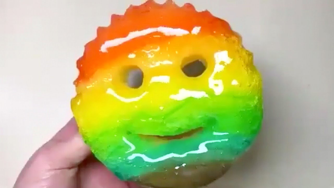 SPONGE SLIME - SATISFYING SLIME ASMR! - YouTube