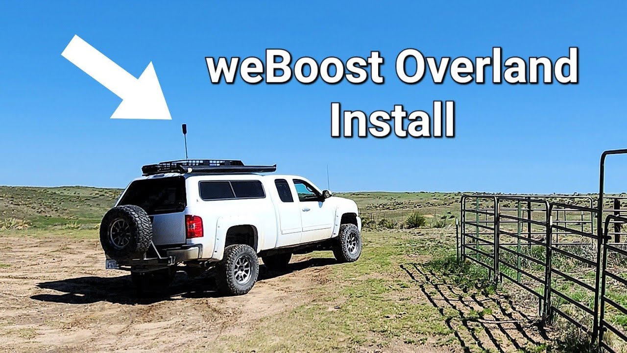 Installing a Cellular Booster on my Truck Camper / weBoost Drive Reach ...