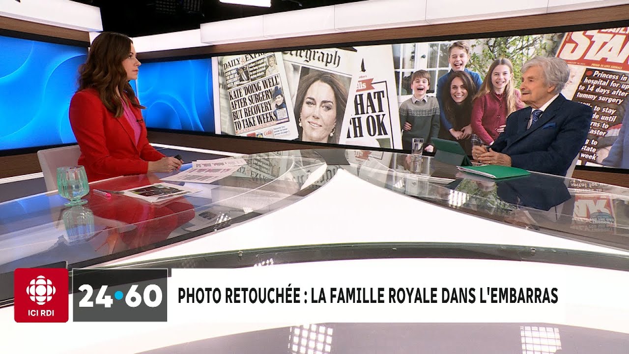 La famille royale dans l'embarras pour une photo retouchée | 24•60 ...