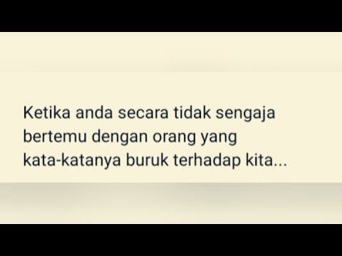 Perkataan buruk orang - YouTube