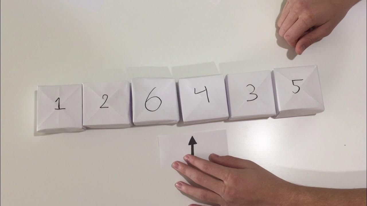 Sorting Algorithms: Explained With Origami Boxes - YouTube