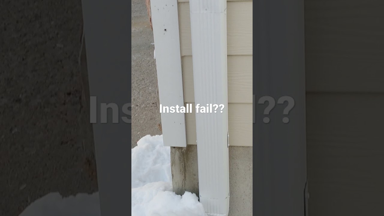 Leaf Guard Gutter system Expensive fail - YouTube