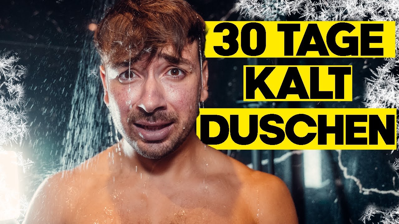 30 Tage kalt duschen | Selbstexperiment - YouTube