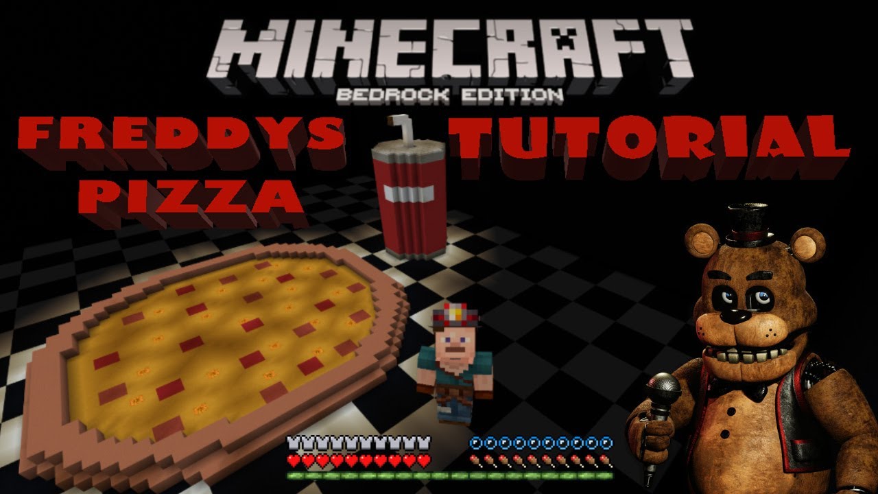 FNAF PIZZA MINIGAME IN MINECRAFT - YouTube