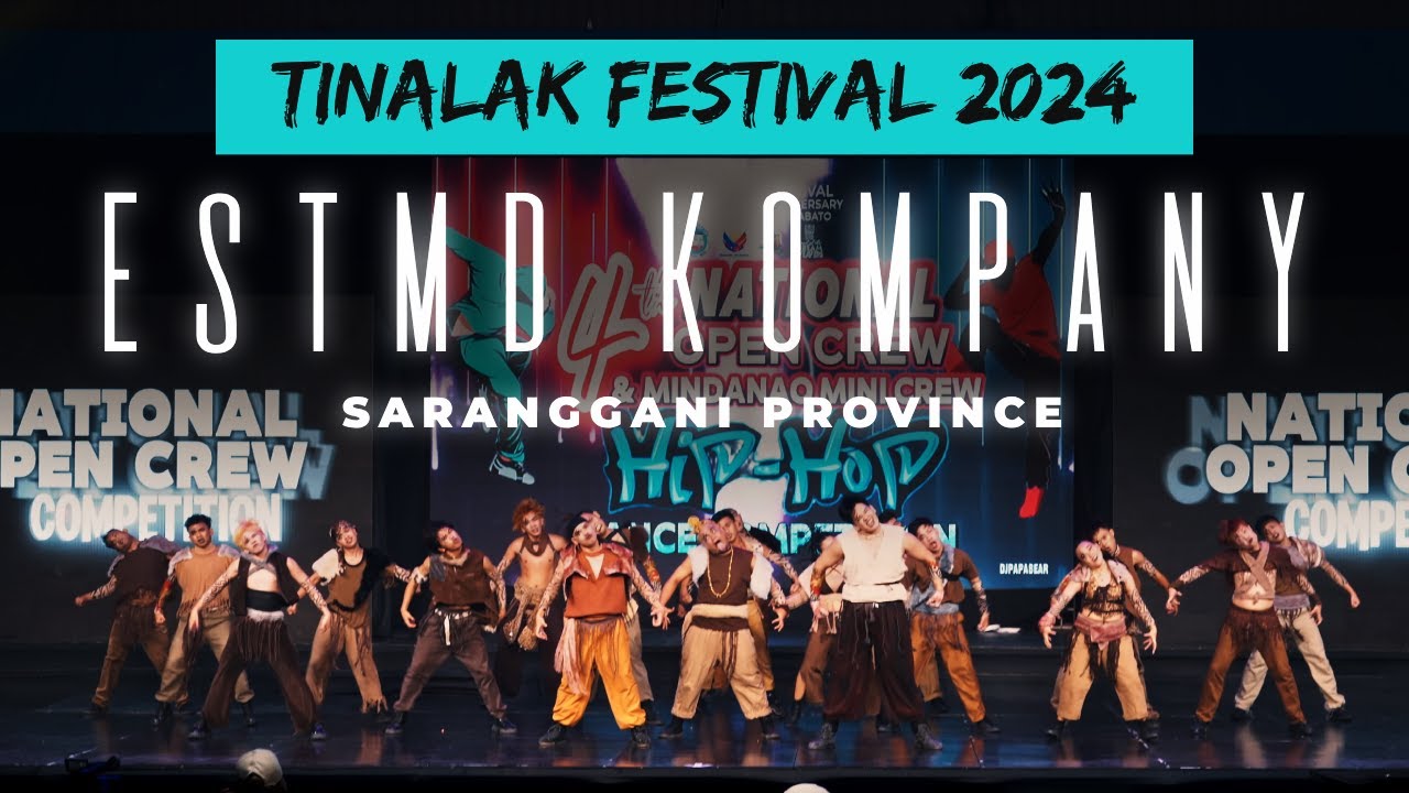 Tinalak Festival 2024 - ESTMD KOMPANY - YouTube