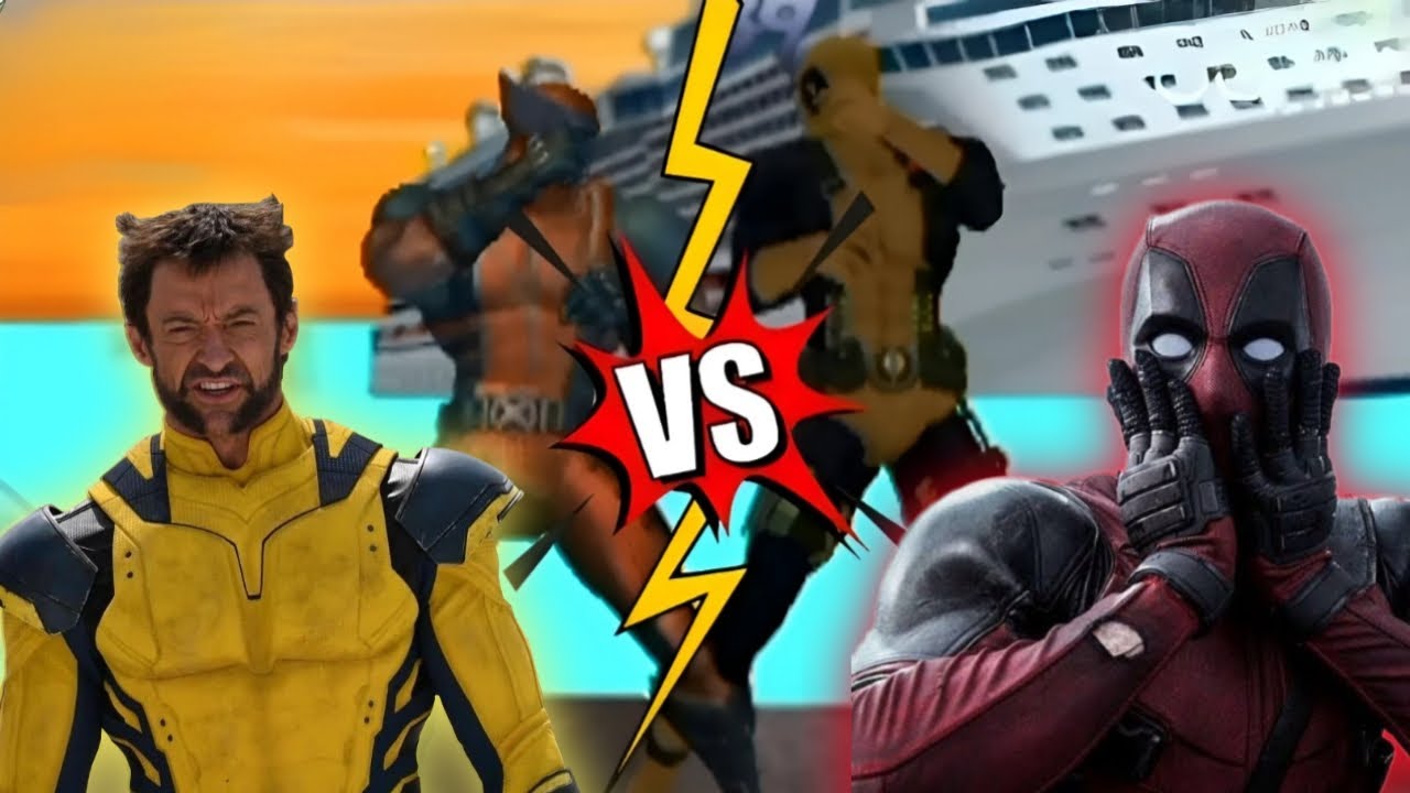 Deadpool vs Wolverine - Fight Gameplay - Deadpool and Wolverine ...
