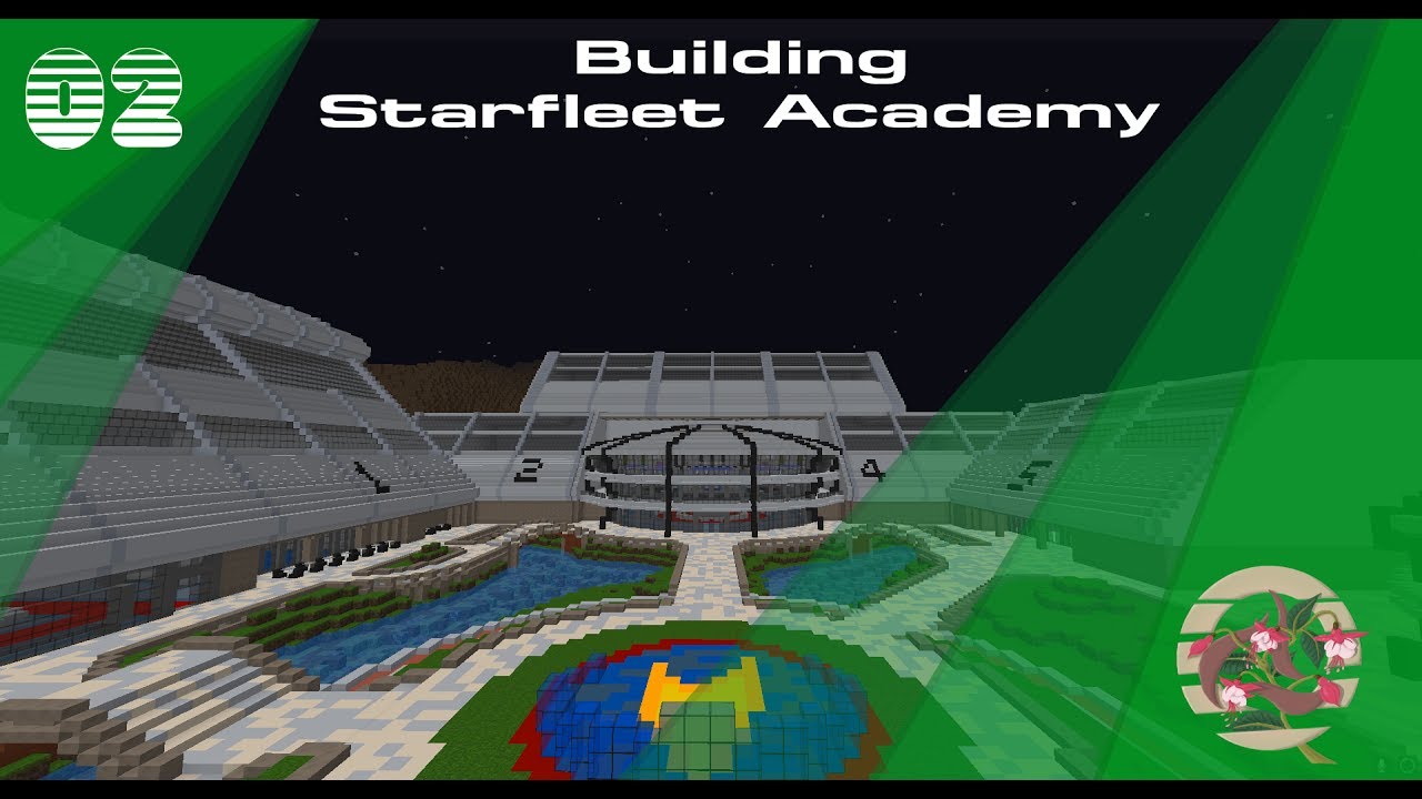 Minetrek - Building Starfleet Academy - #02 - YouTube