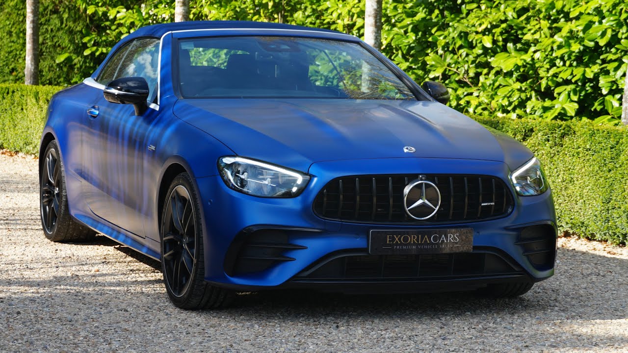 2021 Mercedes E53 AMG Premium Plus (Exoria Cars) - YouTube