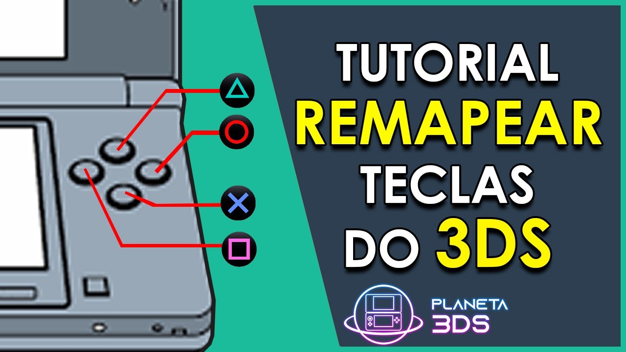 Como Remapear Botões do 3DS - Rehid - YouTube