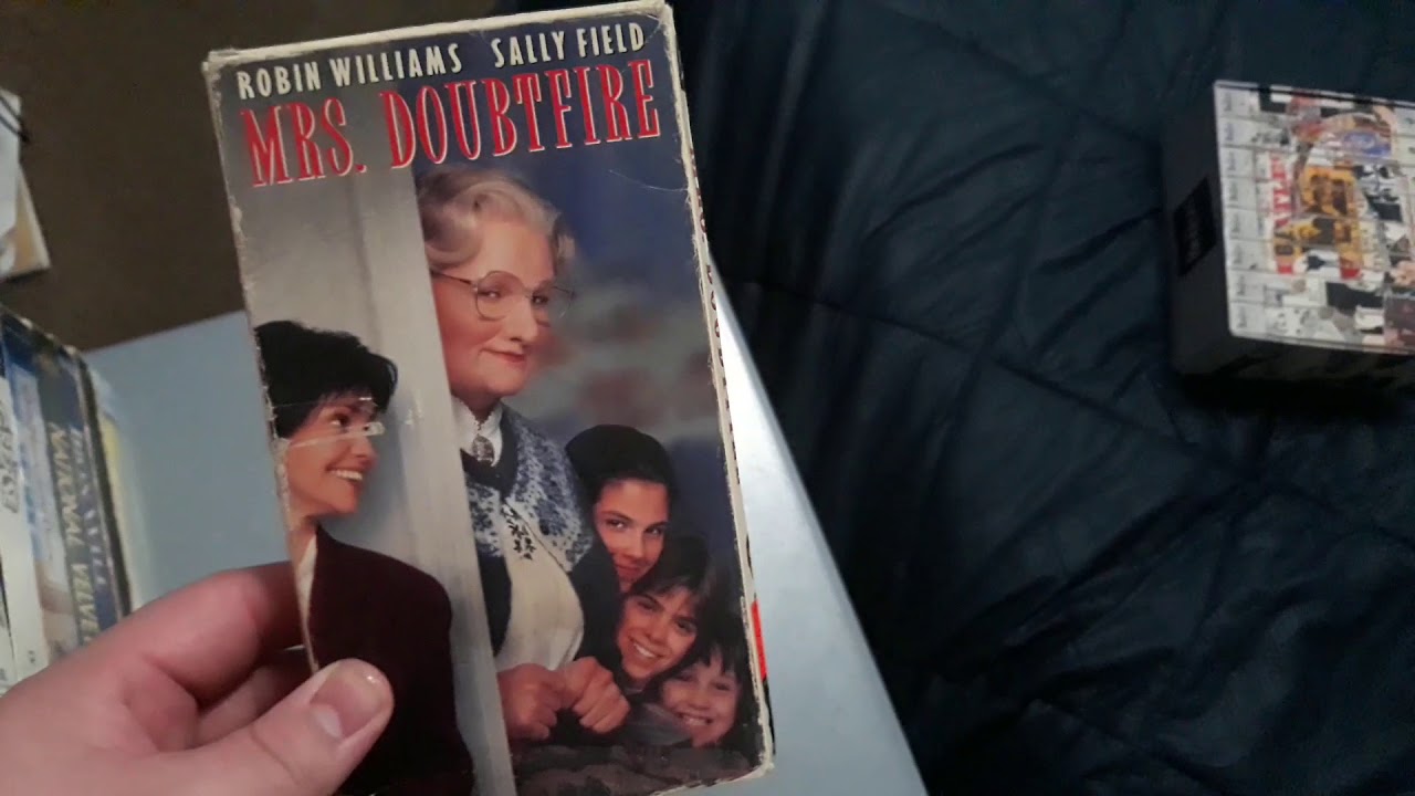 My DVD & Blu-ray Collection library: VHS Tape Collection - YouTube