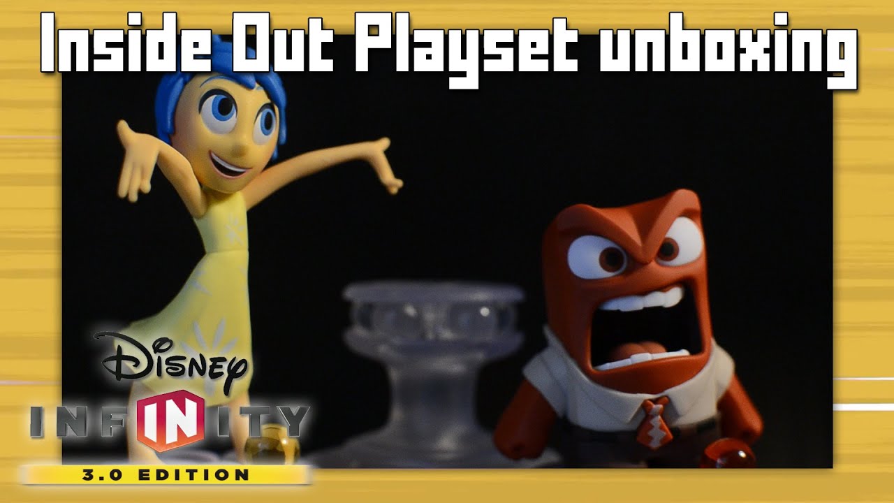 Disney Infinity 3.0 | Inside Out Playset Unboxing | Player Ready? - YouTube