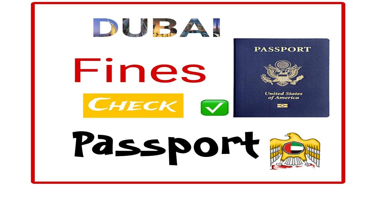 How To Check Fines in UAE | Fines Check by Passport | TechnicalRaza ...
