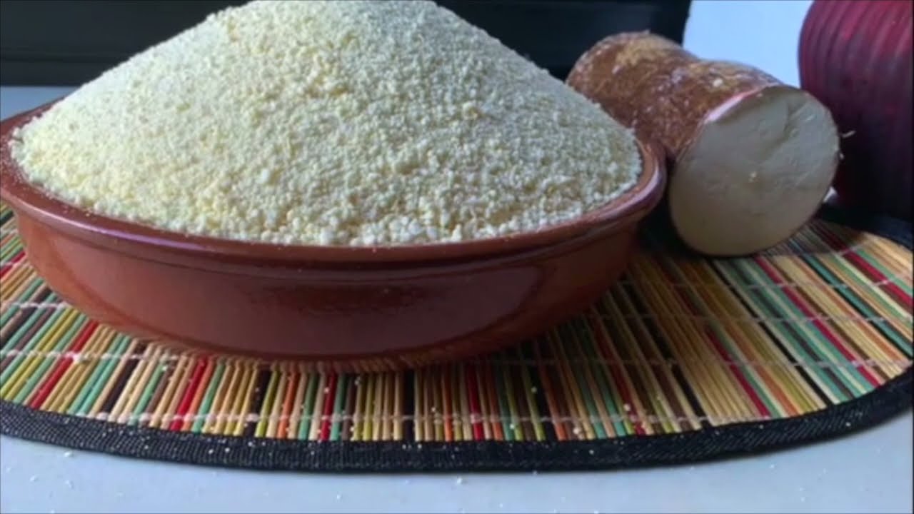 How to make Classic Authentic Ijebu Garri (AT HOME ) /HOW TO MAKE GARRI ...